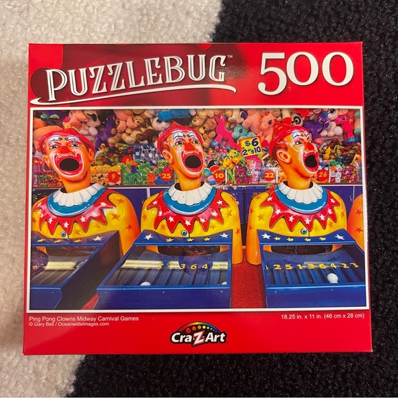 Cra-Z-Art | Games | Ping Pong Clowns Jigsaw Puzzle | Poshmark